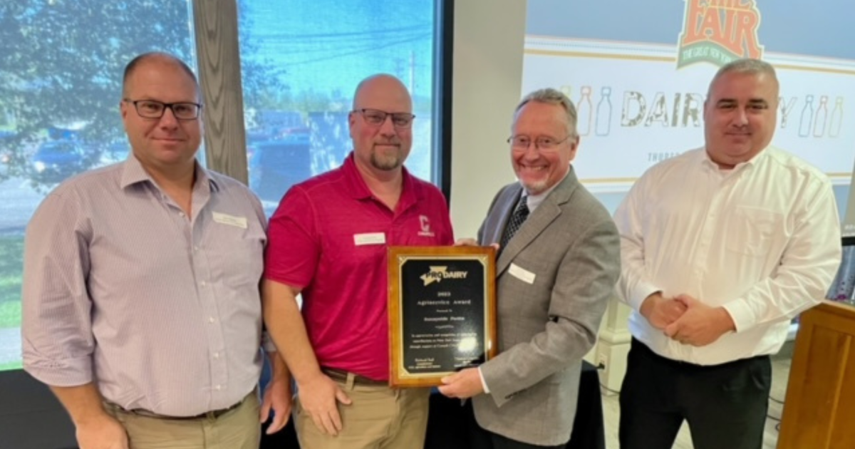 PRO-DAIRY Agriservice Award | CALS