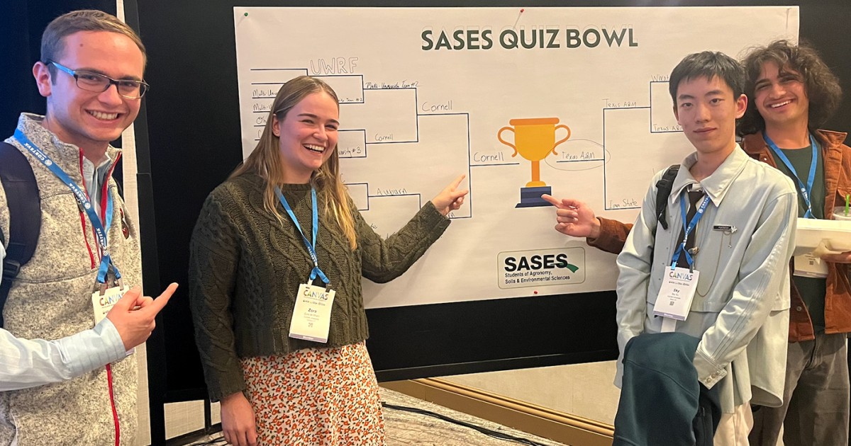 Student crop judging team shines, Flanagan wins top society honors | CALS